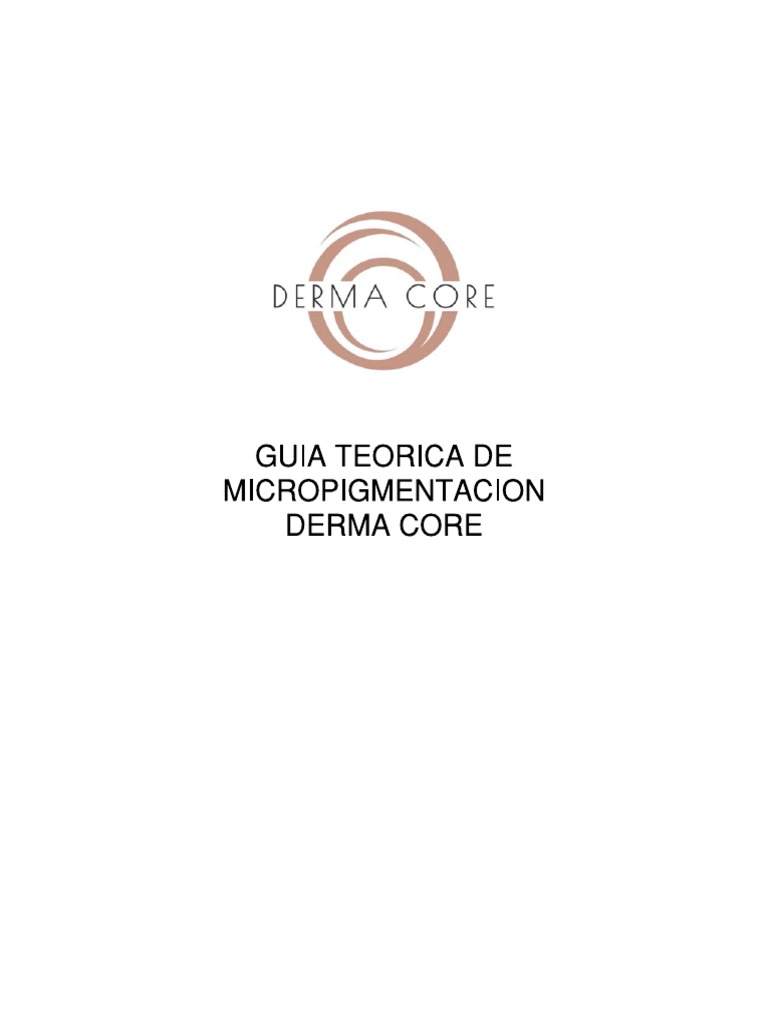 Guia Teorica Derma Core 2021 | PDF