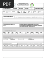 Form 033 | PDF | Periodoncia | Ramas de Odontología