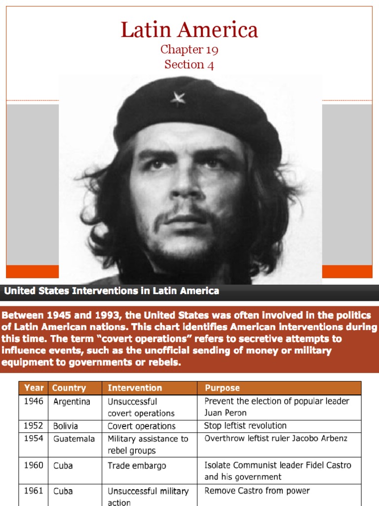 c19 l4 Powerpoint | PDF | Fidel Castro | Cuba