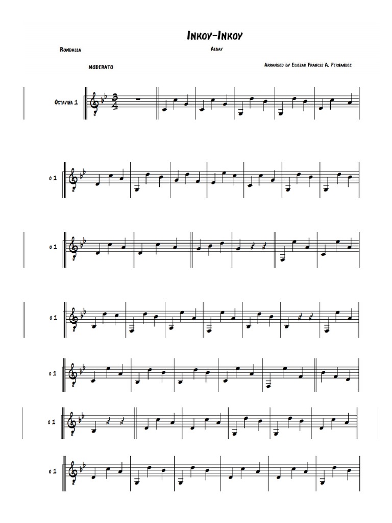 INKOY INKOY Full Score | PDF