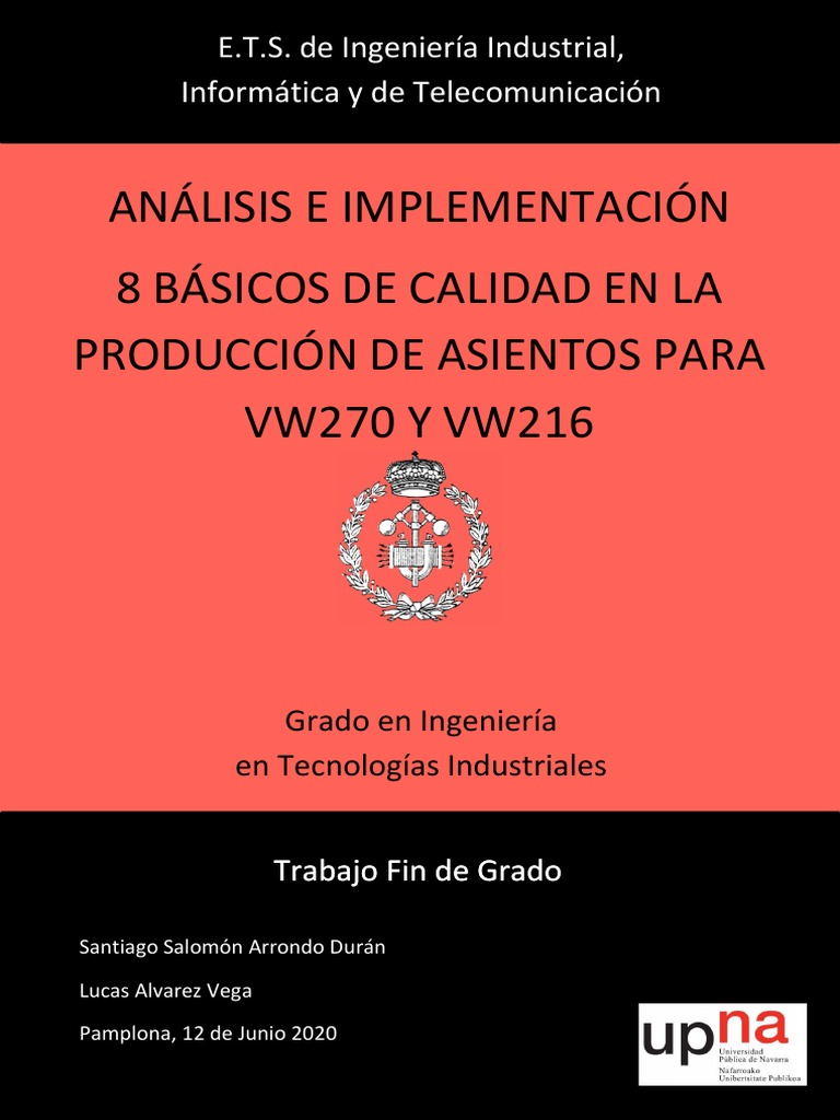 Análisis E Implementación 8 Básicos de Calidad en La Producción de ...