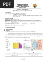 English: Quarter 2 - Module 7: Linear and Non-Linear Texts | PDF ...