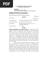 Sample Adjournment Application | PDF