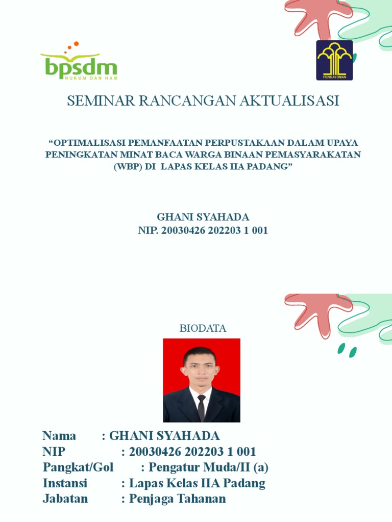 Rancangan Ghani | PDF