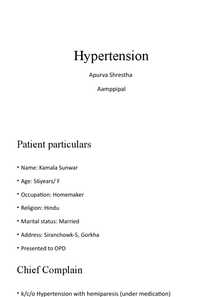 Hypertension | PDF | Hypertension | Medicine