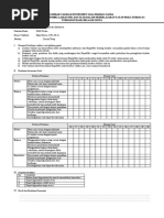 Lembar Validasi Pedoman Wawancara | PDF