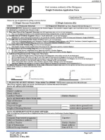 CAAP Height Evaluation Application Form | PDF | Geodesy