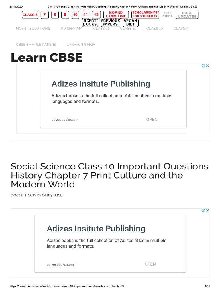 Print Culture and The Modern World | PDF | Books | Printing