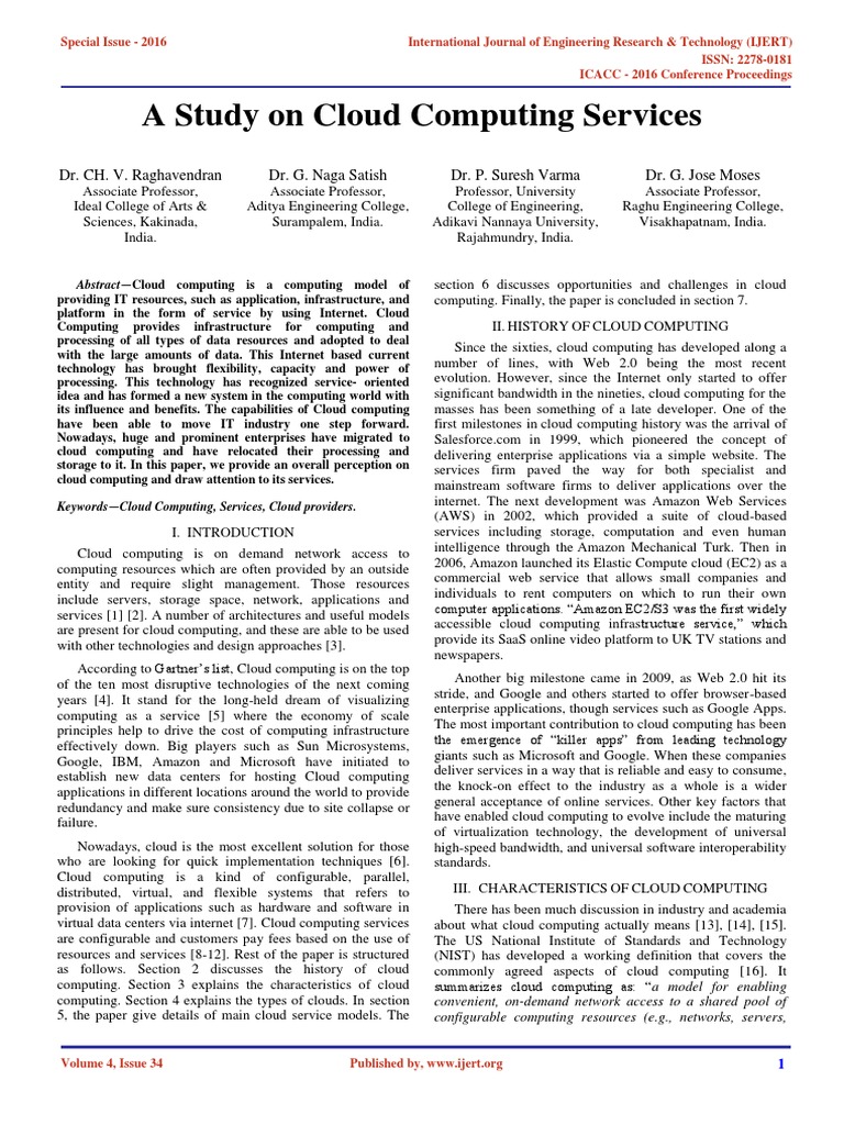 Cloud Computing Insights | PDF | Cloud Computing | Software As A Service