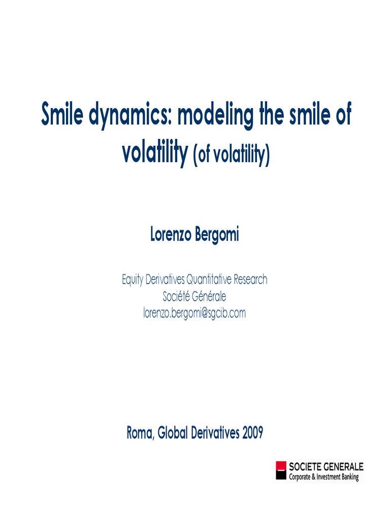 Modeling Volatility Smile | PDF | Option (Finance) | Vix