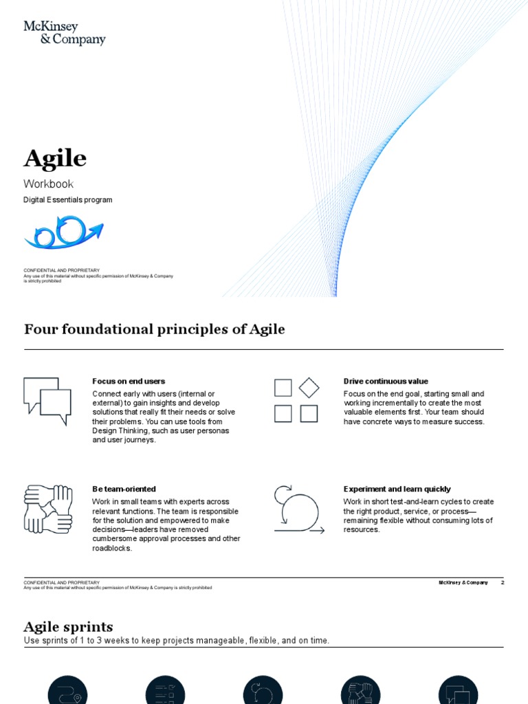 Four Foundational Principles of Agile: Focus on End Users, Be Team ...