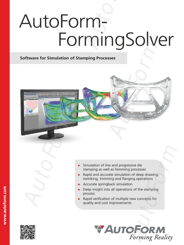 Autoform-Formingsolver: Software For Simulation of Stamping Processes | PDF | Simulation | Trademark