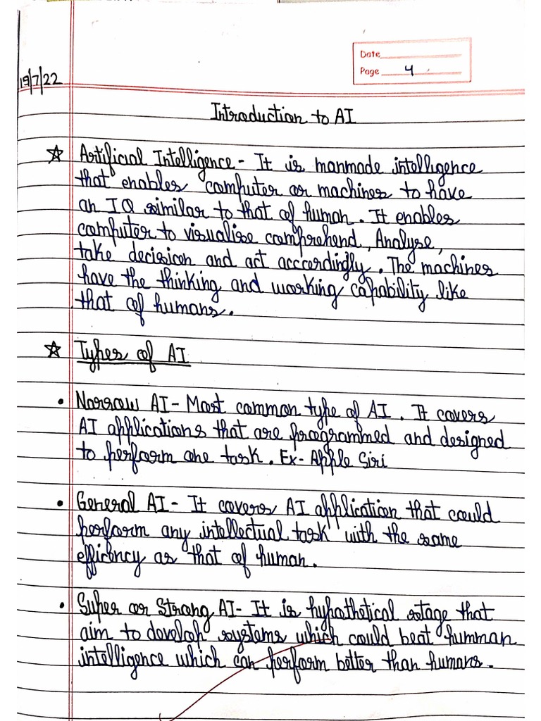 Class 8 AI Notes | PDF