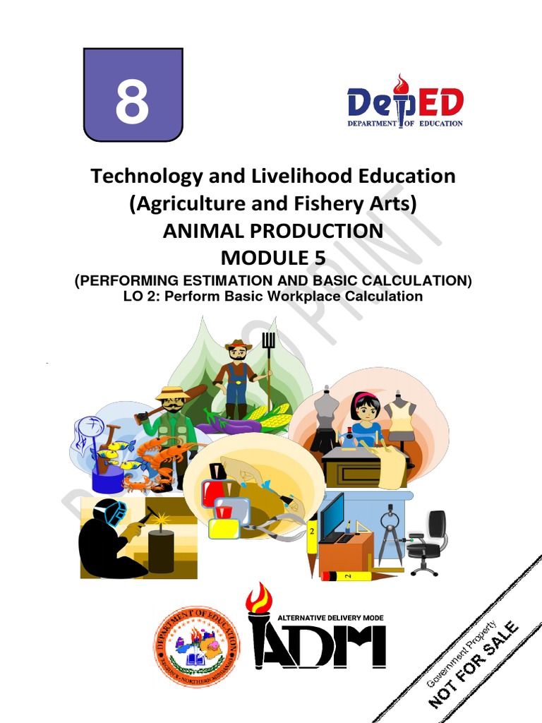 TLE - ANIMAL - Module 5 - v5 | PDF | Pig | Return On Investment