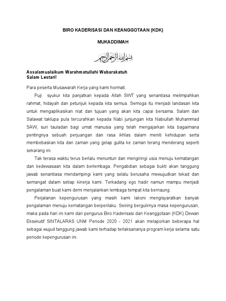 LPJ KDK 2020-2021 | PDF