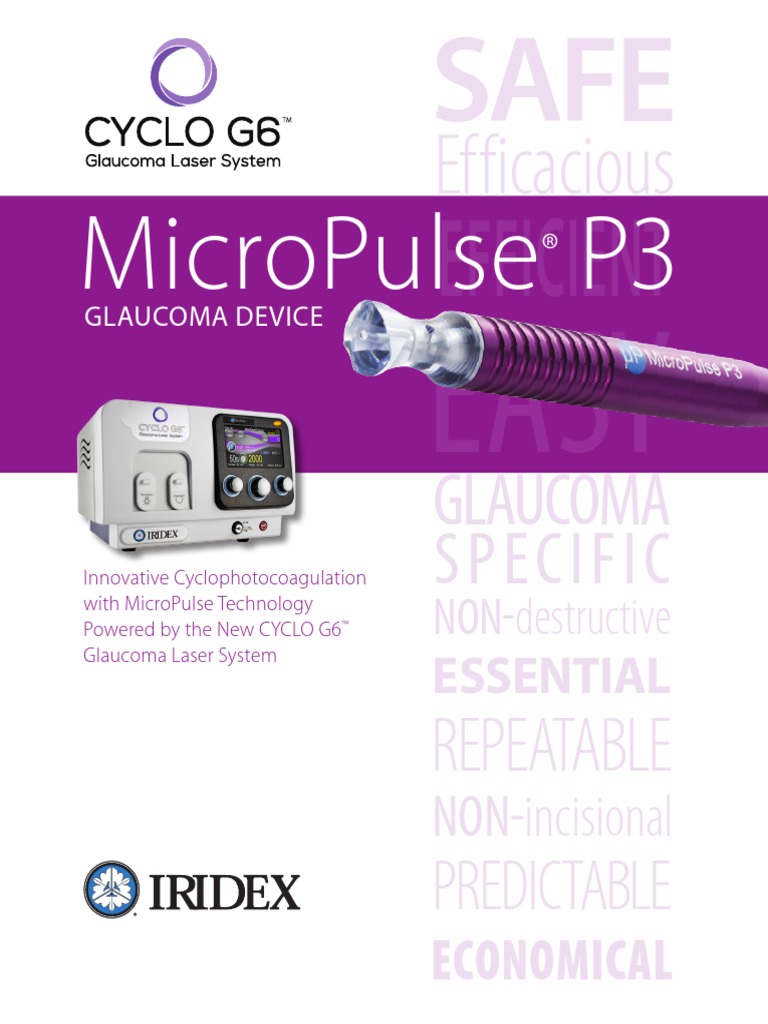 Micropulse P3: Efficacious | PDF | Glaucoma | Optics
