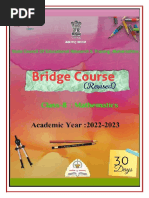 STD 6 TH Maths Bridge Course | PDF | Mathematics | Arithmetic