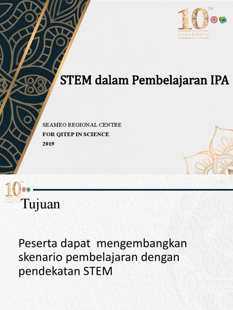 STEM Dalam Pembelajaran IPA - 130819 | PDF