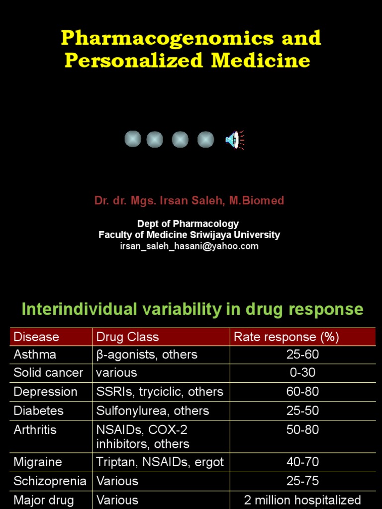 Genetic Polymorphisms Personalized Medicine | PDF | Gene | Single ...