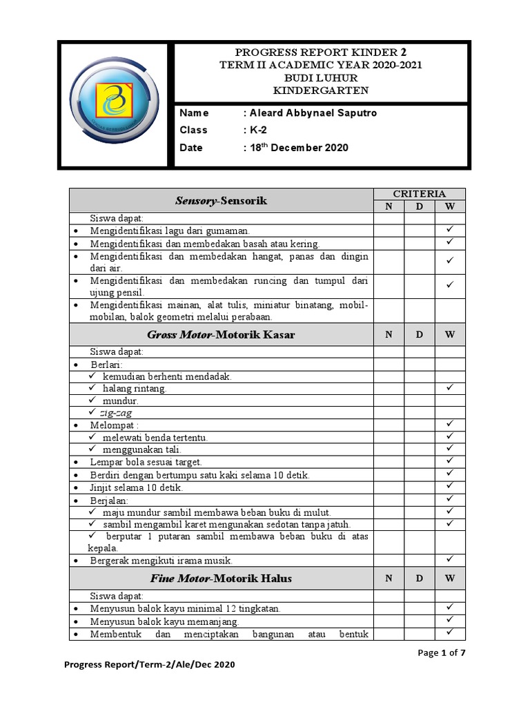 Progress Report | PDF