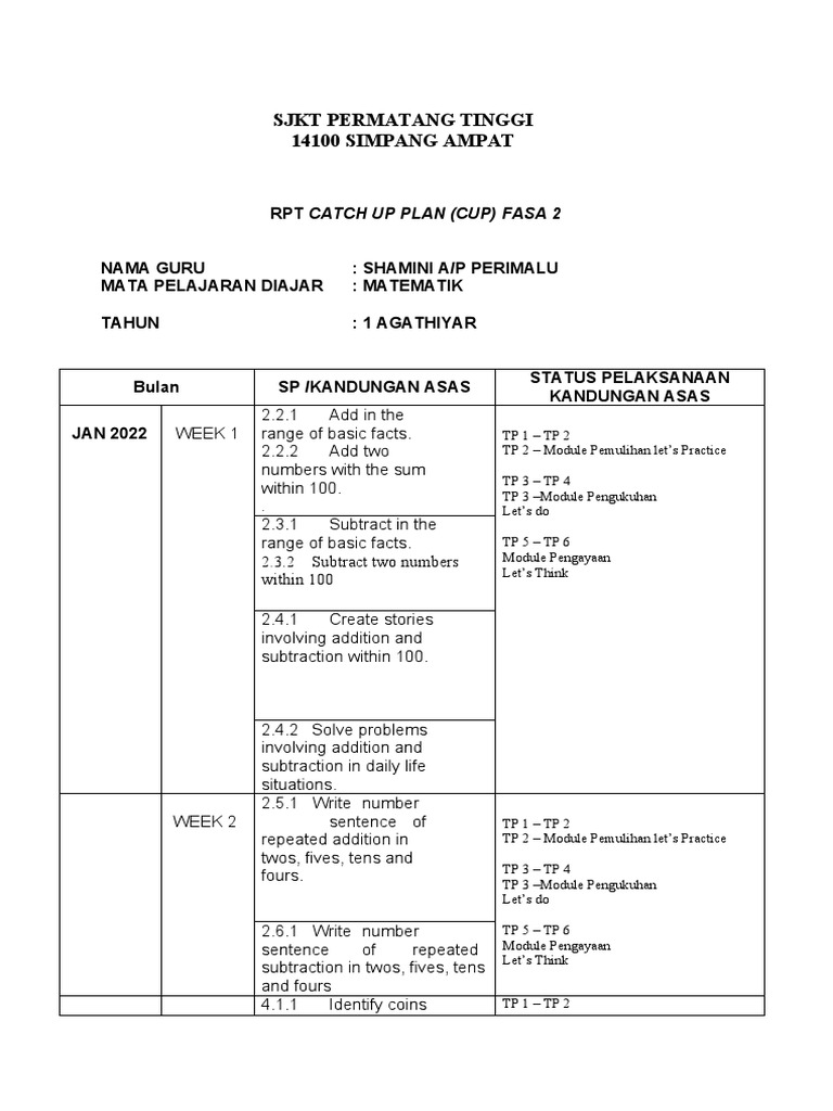 SJKT Permatang Tinggi 14100 Simpang Ampat | PDF | Volume | Geometry