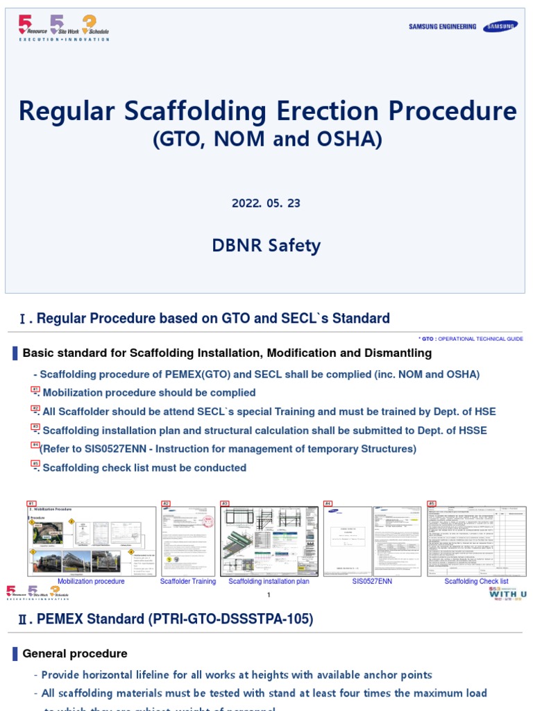 Attachment 01 - DBNR - Regular Scaffolding Erection Procedure - ENG ...