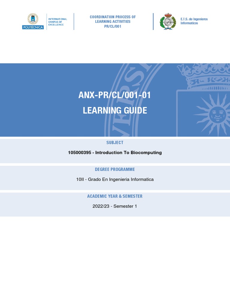 ANX-PR/CL/001-01 Learning Guide: 105000395 - Introduction To ...