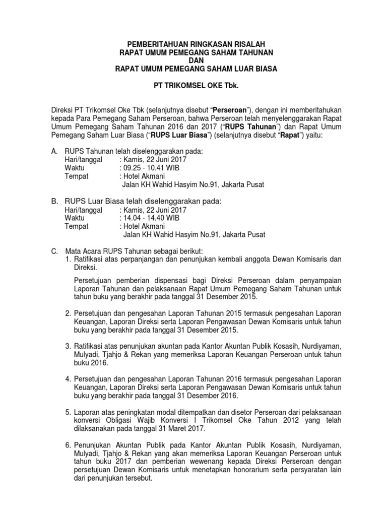 Contoh Rups LB | PDF