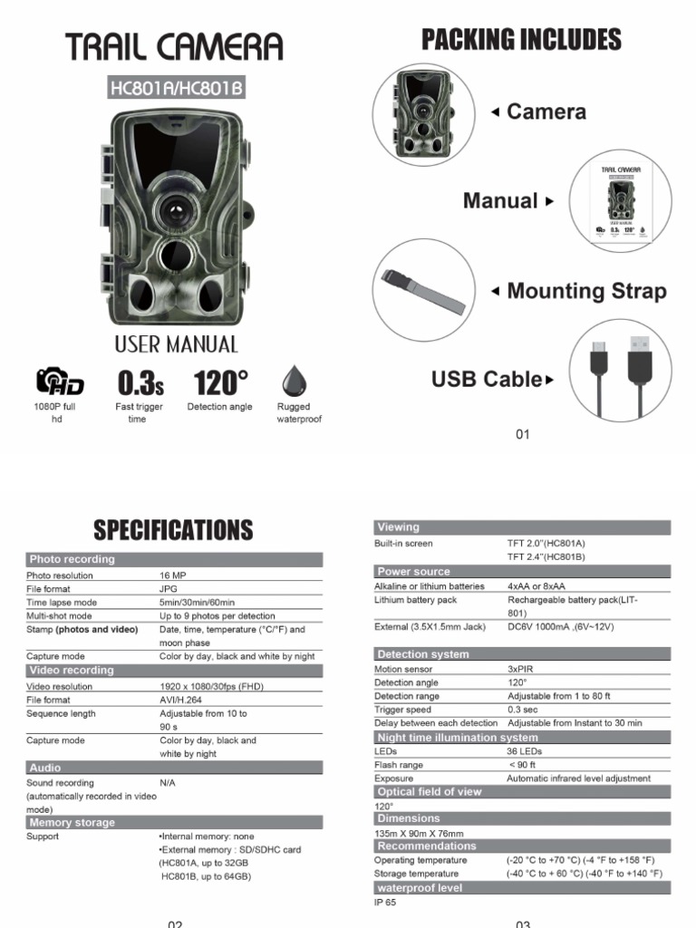 HC 801A User Manual | PDF