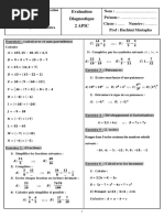 Exercices sur vecteurs et translation 2AC | PDF | Géométrie euclidienne ...