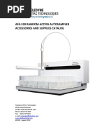 Agilent SPS 4 Autosampler Consumables Ordering Guide | PDF | Pump ...