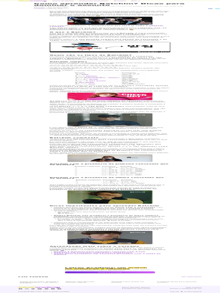 04 - Batchim - Dicas para Dominar o Assunto | PDF | Coreano (idioma) | Linguística