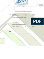 Sample Quotation For Plumbing Work | PDF | Plumbing | Civil Engineering