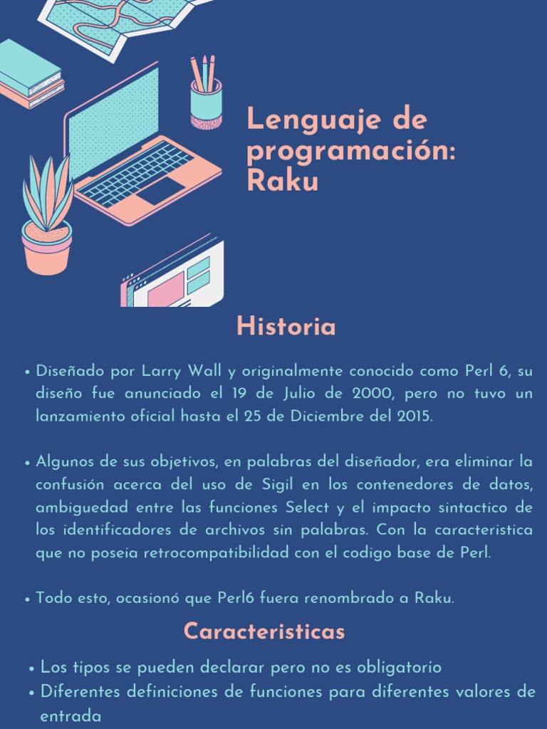 Raku | PDF | Objeto (informática) | Programacion Funcional