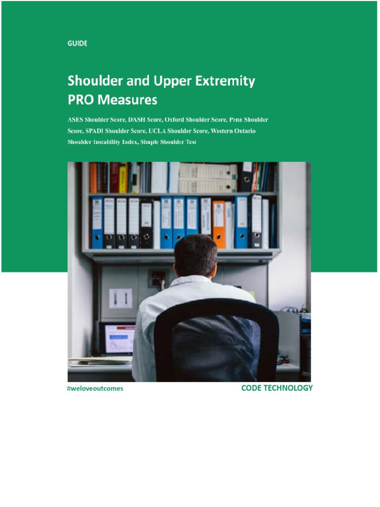 Shoulder PRO Measures Overview | PDF | Shoulder | Pain