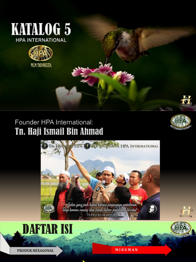 Produk Kesehatan Herbal HPA Indonesia | PDF