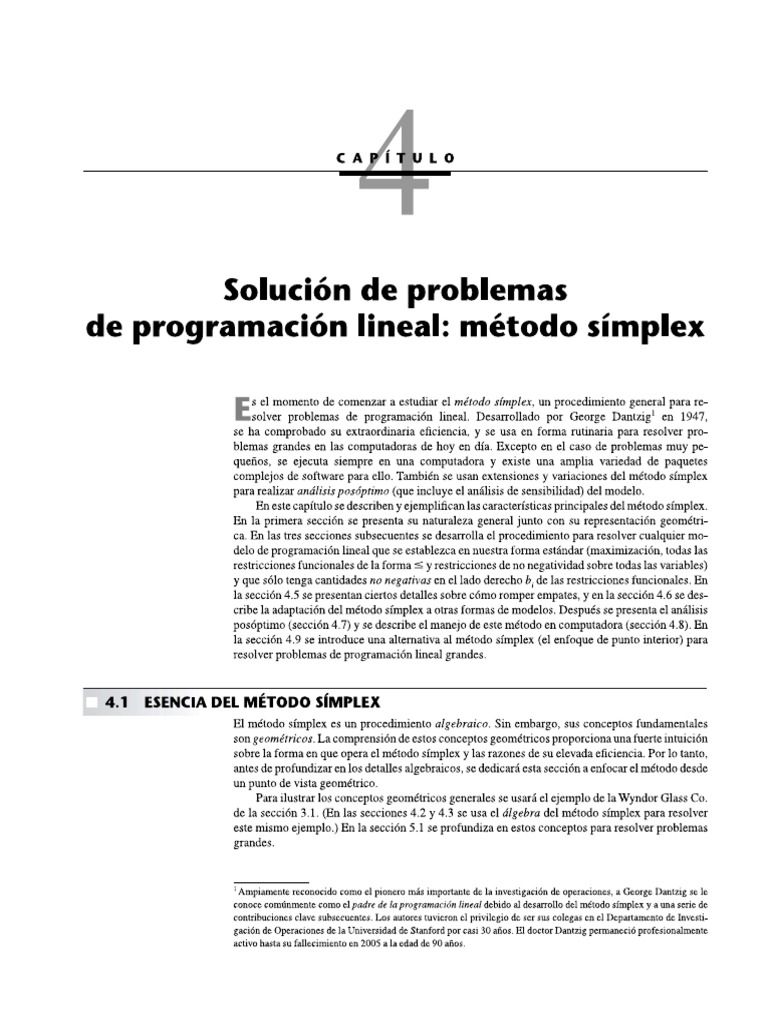 Libro Metodo Simplex | PDF