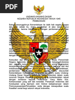 Teks Pembukaan Uud 1945 | PDF