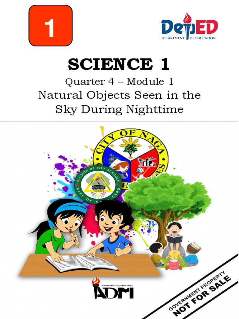 Science 1: Natural Objects Seen in The Sky During Nighttime | PDF ...