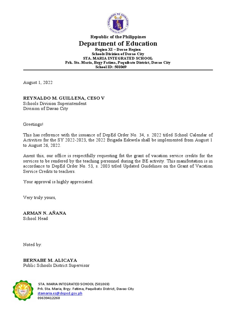 BE Service Credit Request - GAD Checklist | PDF