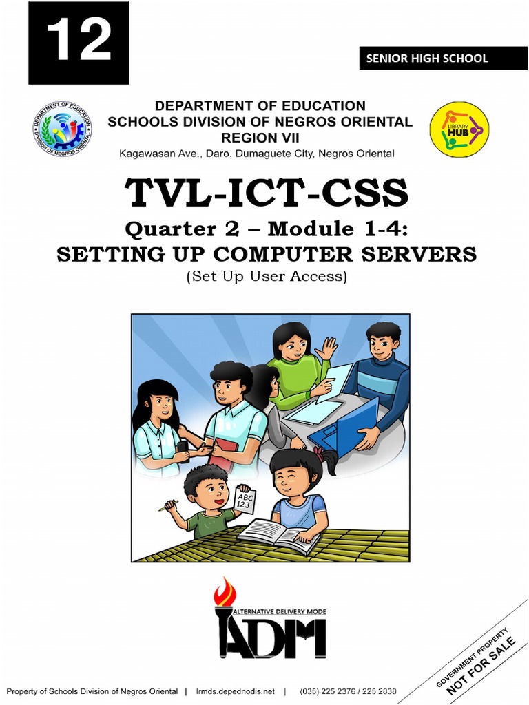 Tvl-Ict-Css: Quarter 2 - Module 1-4: Setting Up Computer Servers | PDF ...