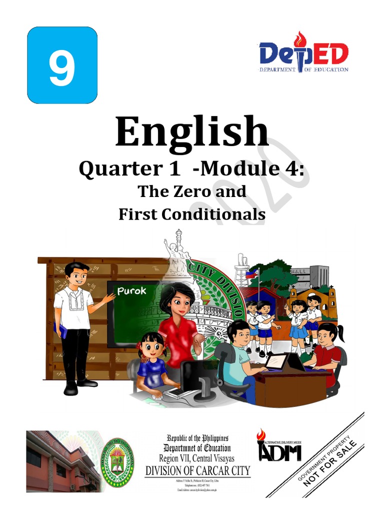 English: Quarter 1 - Module 4 | PDF | Learning | Sentence (Linguistics)