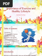 A Healthy Lifestyle 2 Reading Comprehension Exercises - 116024 | PDF
