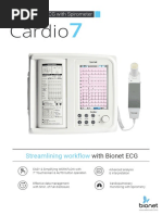 Philips TC35 Cardiograph Overview | PDF | Electrocardiography | Barcode