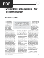 Guide Journal Entry Testing | PDF | Audit | Internal Control