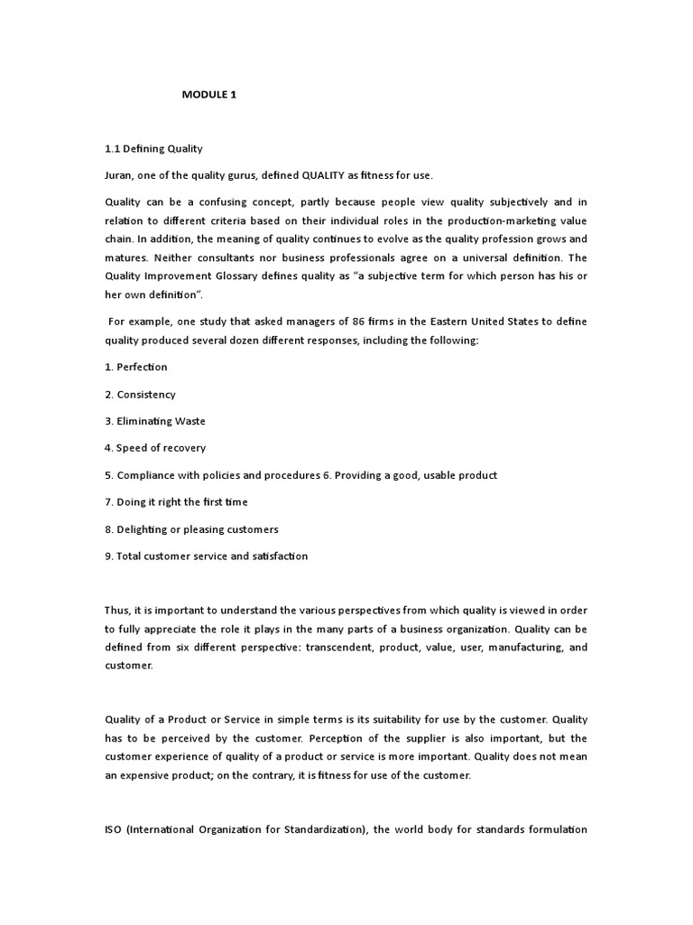 1 9 Quality Reviewer | PDF | Quality (Business) | Quality Management