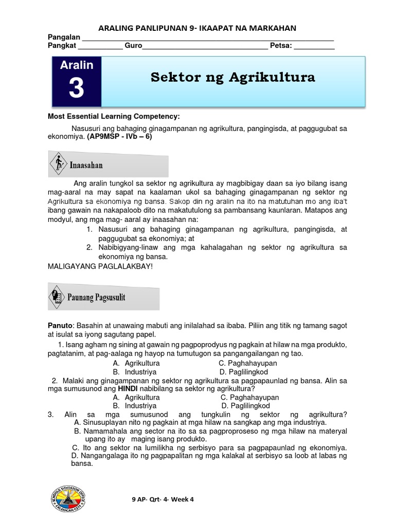 AP 9 Q4 Week 3 1 | PDF