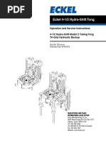 Tubing Power Tong NOV Gill Model 600 Technical Manual | PDF | Lubricant ...