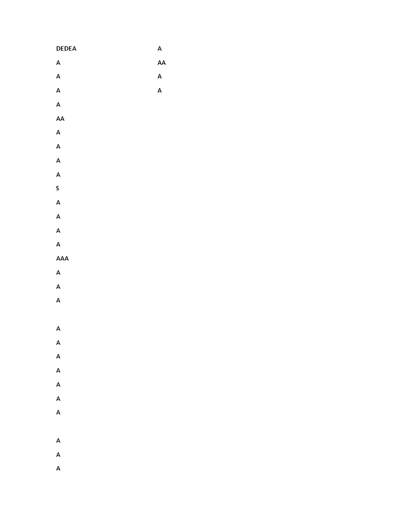 DEDEA | PDF