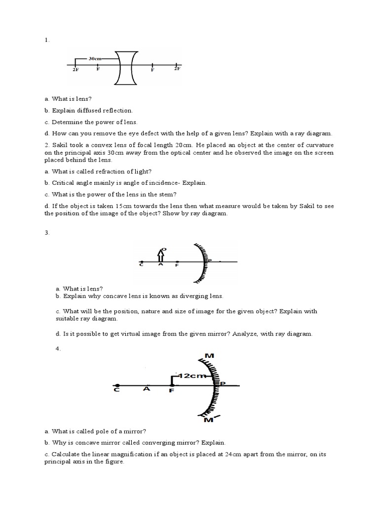 Optics and Lenses: A Comprehensive Study of Refraction, Lens Power ...